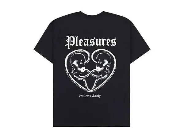 PLEASURES Connected T-shirt - Black