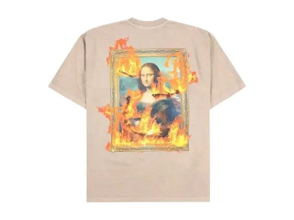 PLEASURES Burn Again T-shirt - Beige