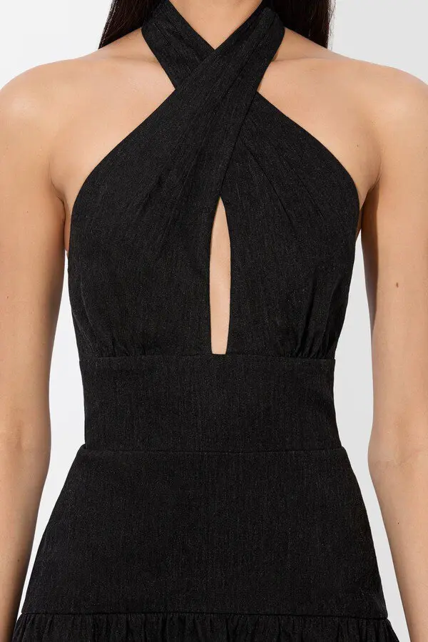 alc black strapless dress Alice & Olivia main image 1