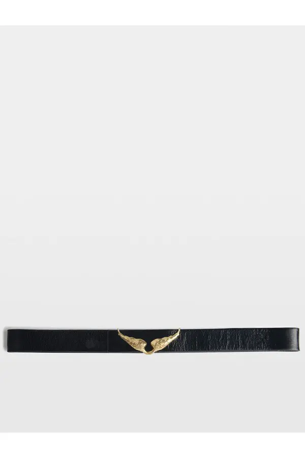 Zadig&Voltaire Rock Reversible Vintage Belt - Red