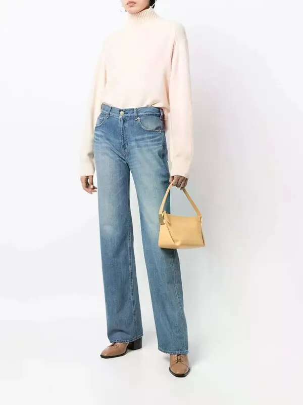 TU ES MON TRESOR The Tanzanite Straight-leg Jeans