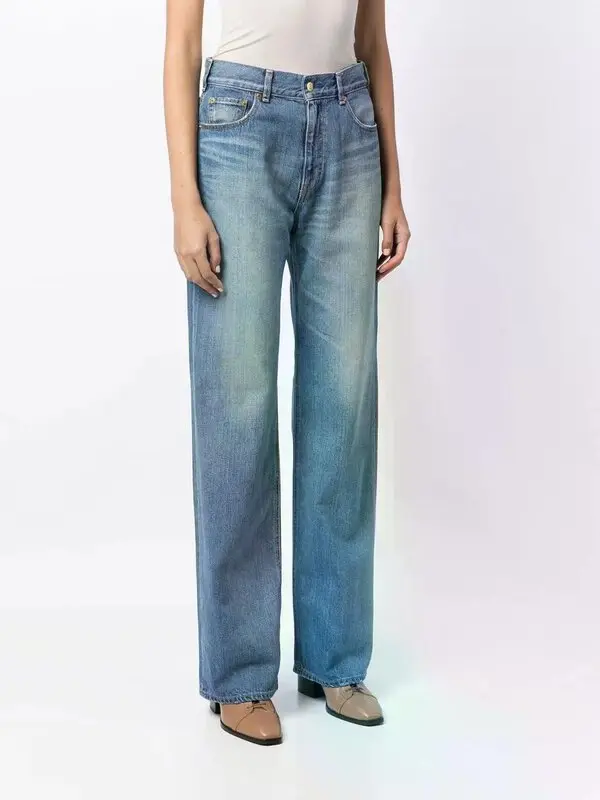 TU ES MON TRESOR The Tanzanite Straight-leg Jeans