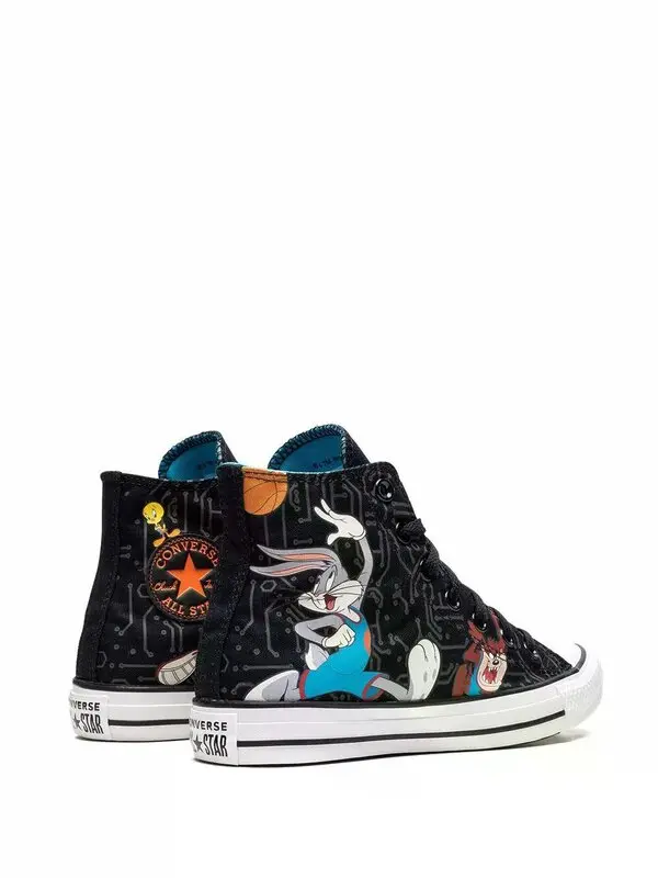 CONVERSE X Space Jam Chuck Taylor All Star Hi Sneakers - Black