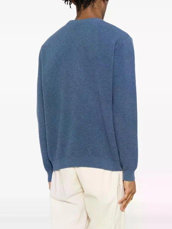 Maison Kitsuné Embroidered Crew Neck Jumper