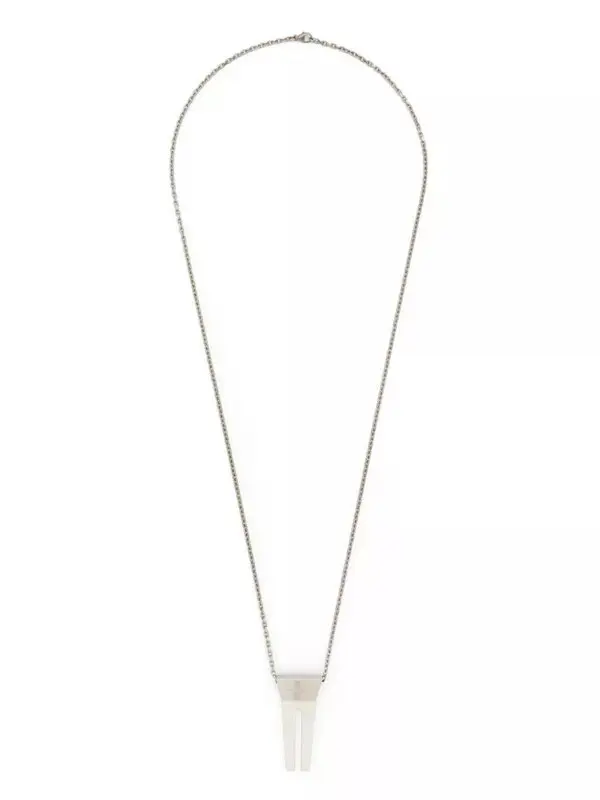 Rick Owens Open-trunk Pendant Necklace