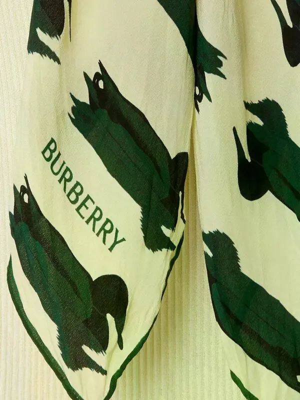 Burberry Scarf-detailed Knit Jumper