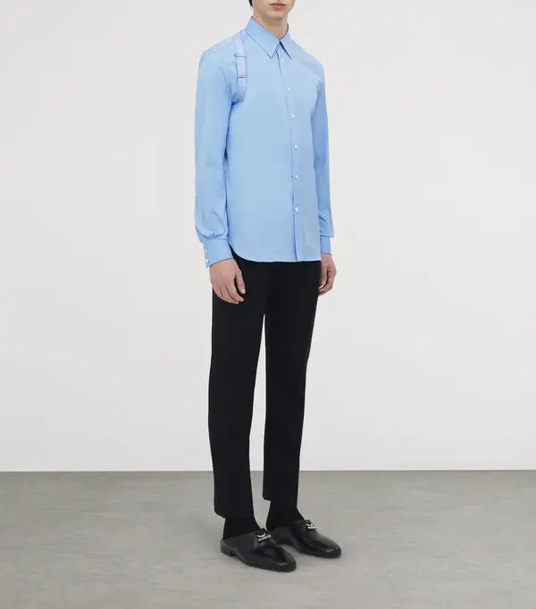 Alexander McQueen Stretch-cotton Harness Shirt