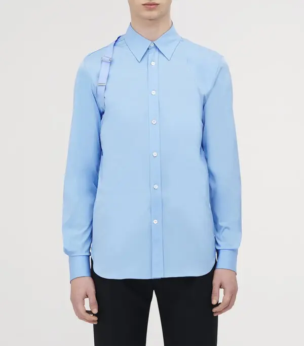 Alexander McQueen Stretch-cotton Harness Shirt