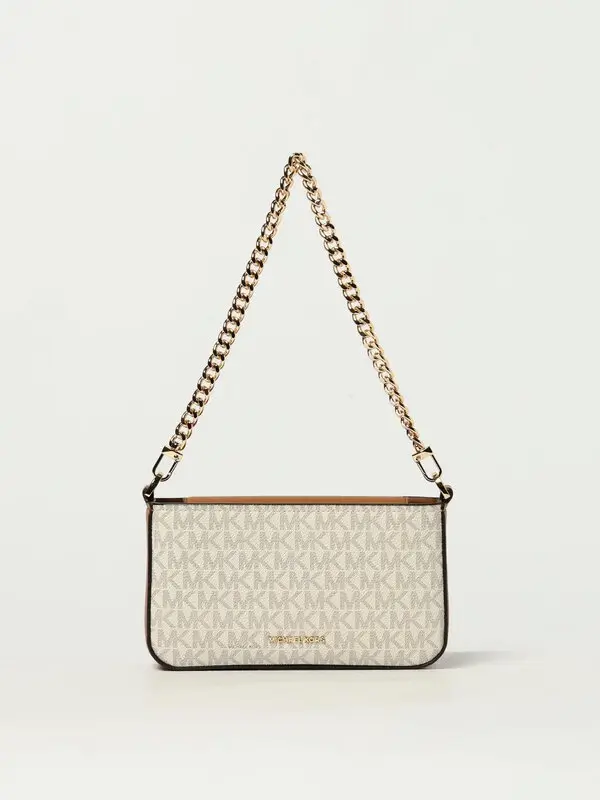 Michael Kors Monogram Chain Shoulder Bag