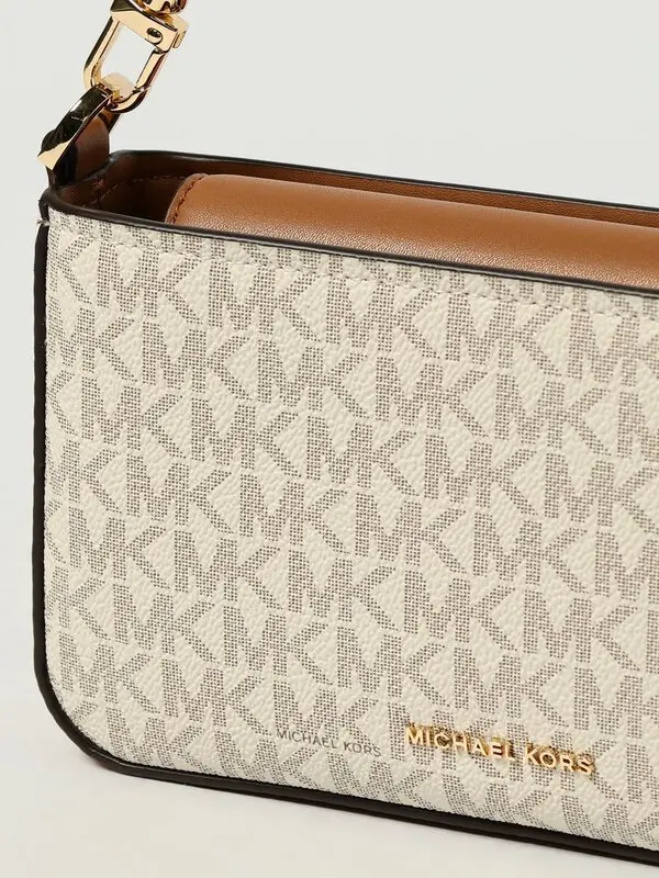 Michael Kors Monogram Chain Shoulder Bag