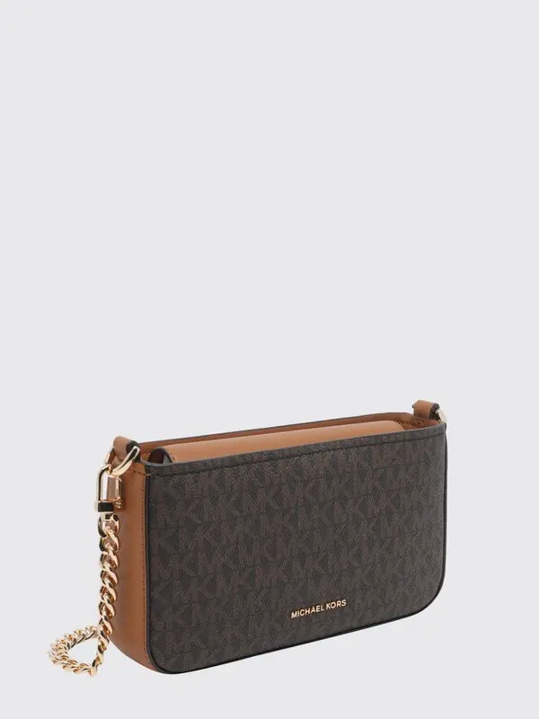 Michael Kors Monogram Chain Shoulder Bag