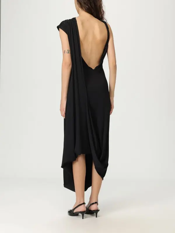 Victoria Beckham Asymmetrical Draped Dress
