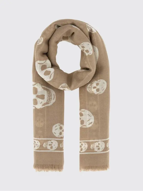 Alexander McQueen Scarf - Beige