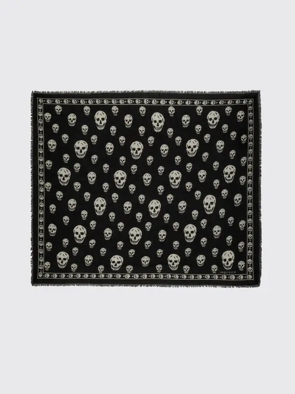 Alexander McQueen Scarf - Black