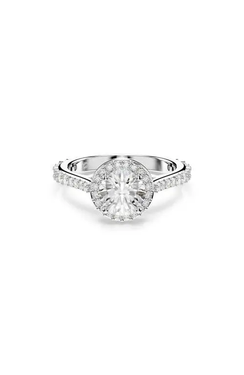 SWAROVSKI Una Ring - White/ Silver