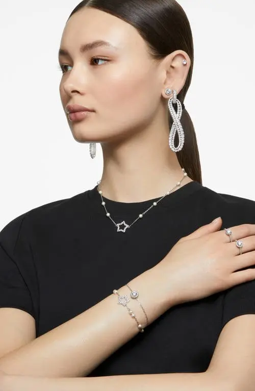 SWAROVSKI Una Ring - White/ Silver