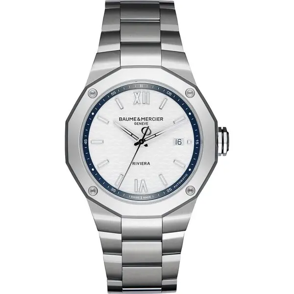 Baume & Mercier Automatic Bracelet Watch - White