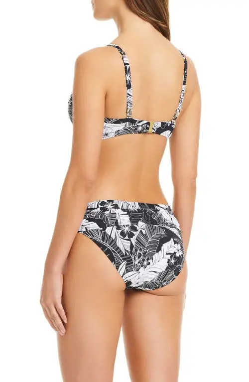 BLEU BY ROD BEATTIE Ring Underwire Bikini Top - Black