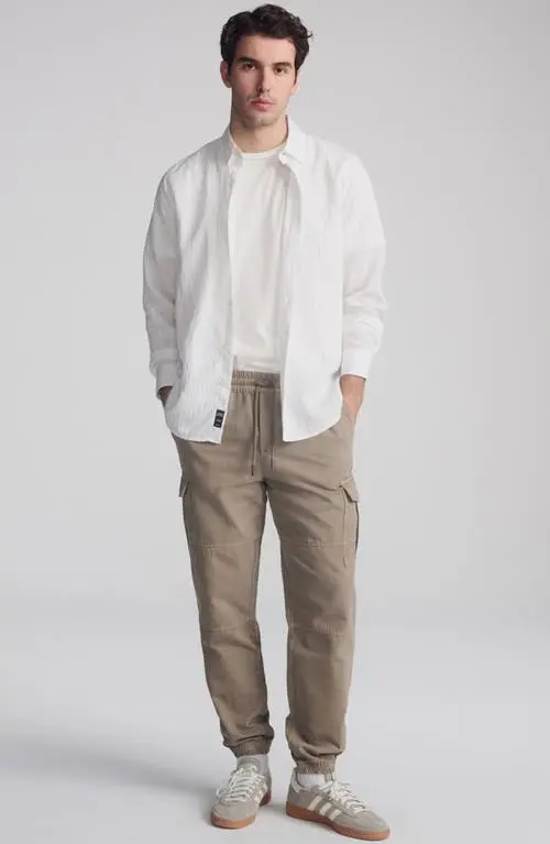 MAVI Regular Fit Stripe Button-up Shirt