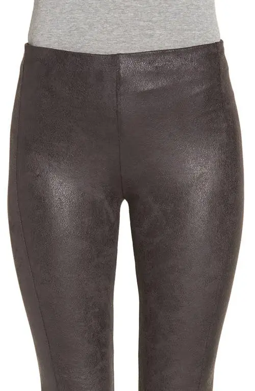 Lyssé Buffed Faux Suede Leggings