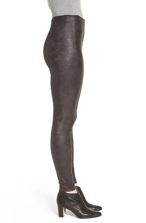 Lyssé Buffed Faux Suede Leggings