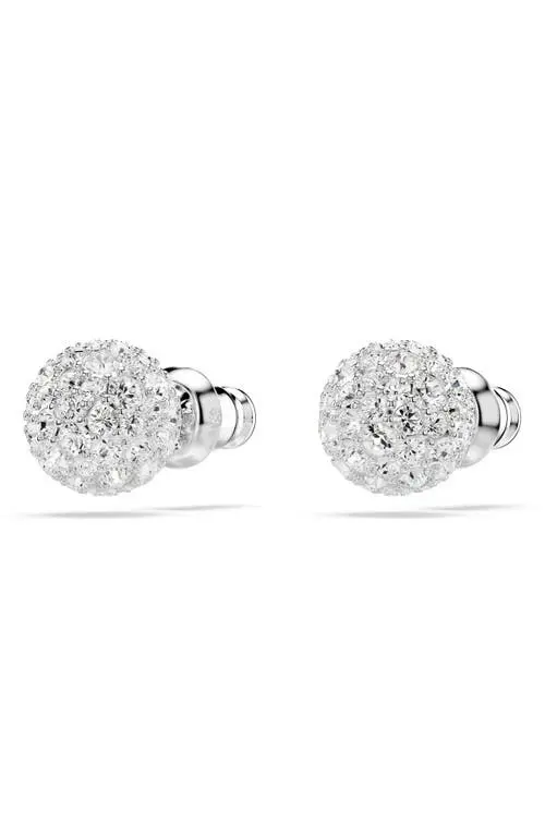 SWAROVSKI Dextera Pavé Sphere Stud Earrings