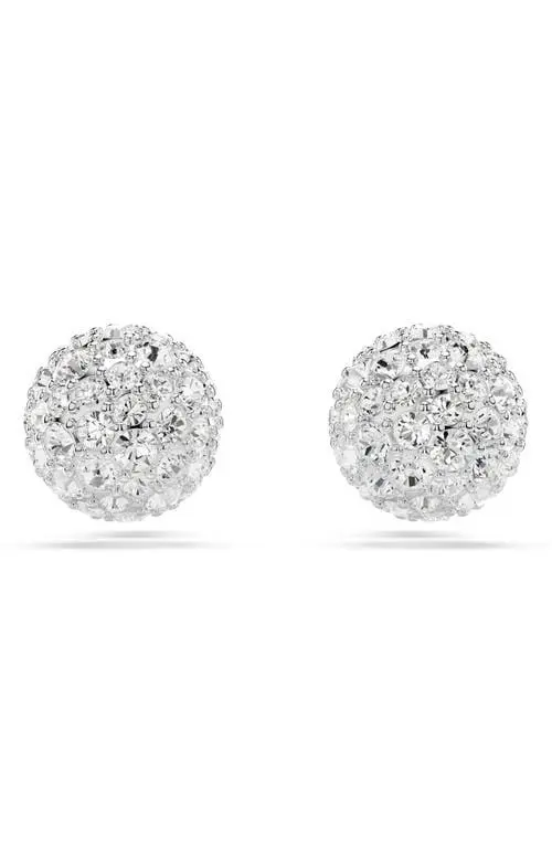SWAROVSKI Dextera Pavé Sphere Stud Earrings