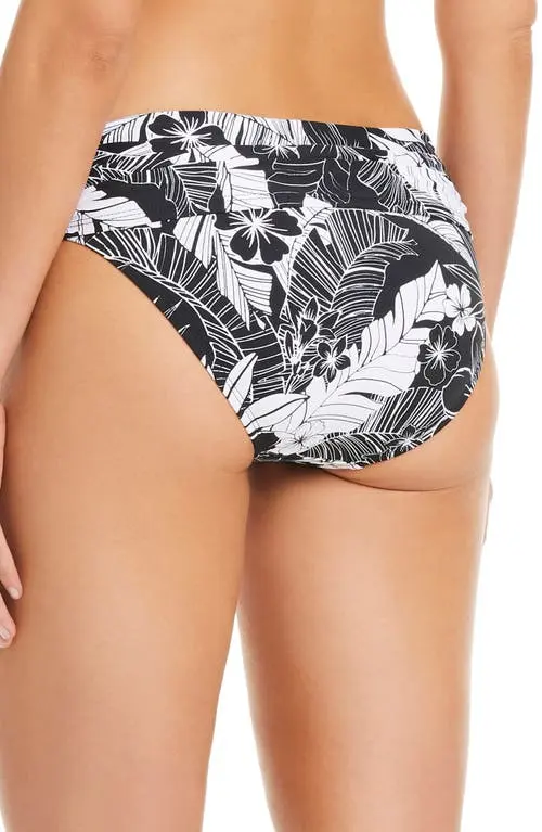 BLEU BY ROD BEATTIE Sarong Hipster Bikini Bottom - Black