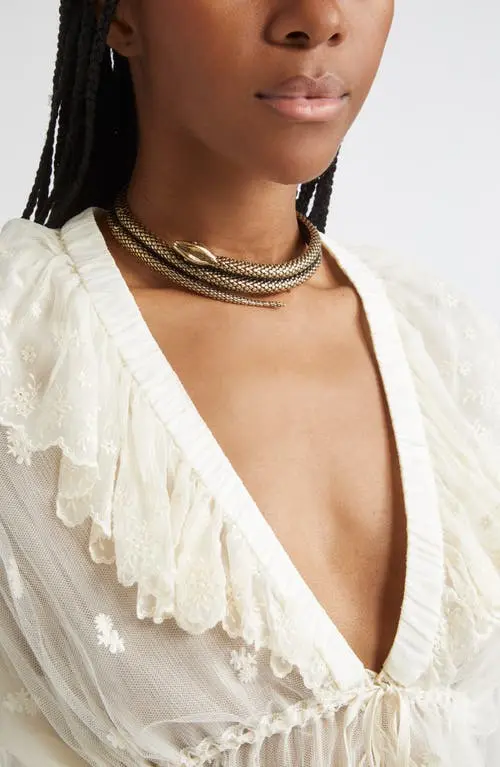 Chloé Snake Choker