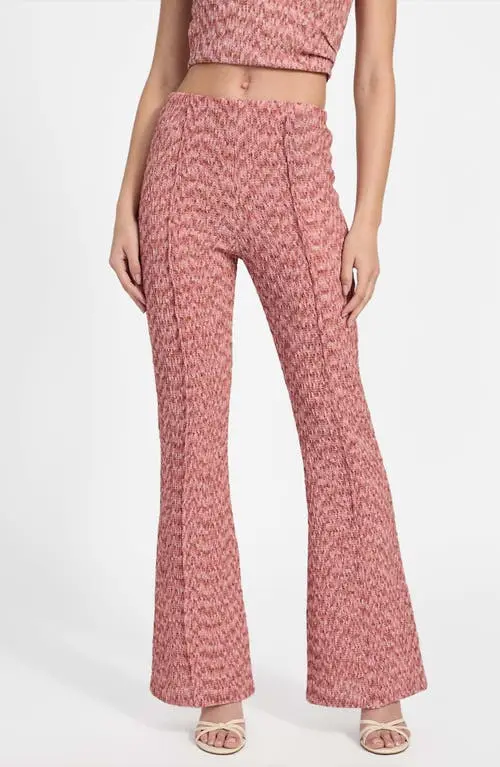Guess Naleny Seamed Open Stitch Pants - Revival Rose Multi