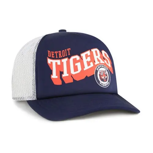 '47 Detroit Tigers Meander Foam Trucker Snapback Hat