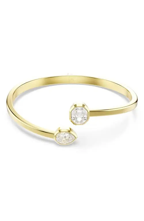 SWAROVSKI Timeless Open Bangle - White/gold