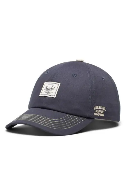 Herschel Supply Co. Sylas Premium Baseball Cap - Ombre Blue/vintage White Stch