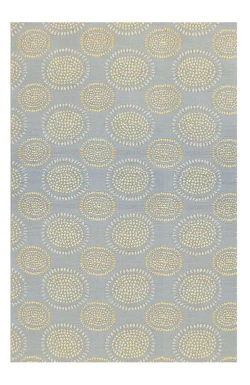 MAD MATS Molly Grey & Yellow Rug