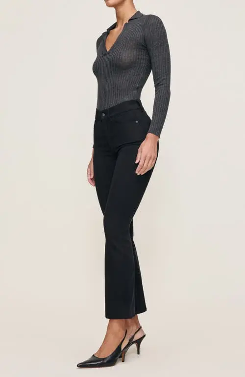 DL1961 Bridget Instasculpt™ High-rise Bootcut Jeans - Hail