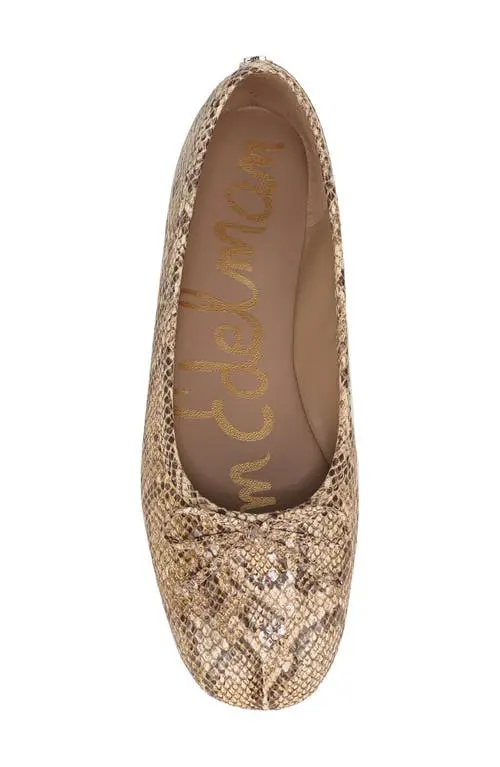 Sam Edelman Alie Ballet Flat - Light Sand