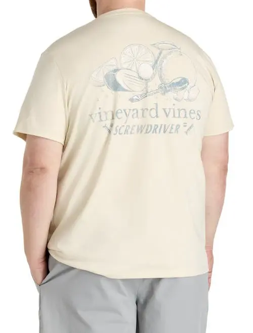 Vineyard Vines Big & Tall Screwdriver Pocket T-shirt
