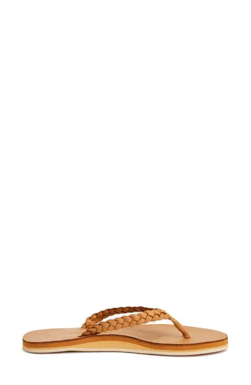 HARI MARI Meadows Braided Flip Flop - Hazelnut