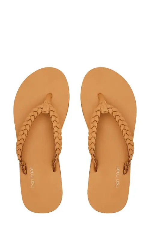 HARI MARI Meadows Braided Flip Flop - Hazelnut
