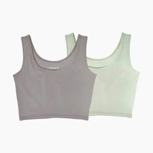 LARKEN X Nursing + Handsfree Pumping Bra Bundle - Stone + Sage