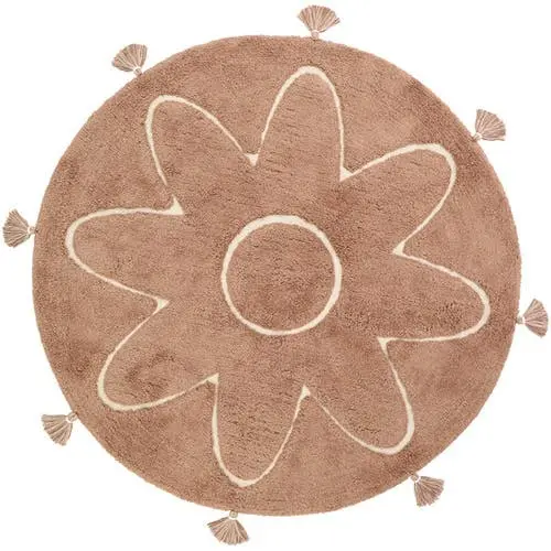 NATTIOT Rug Yva - Brown Pink