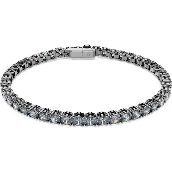 SWAROVSKI Matrix Tennis Bracelet - Grey