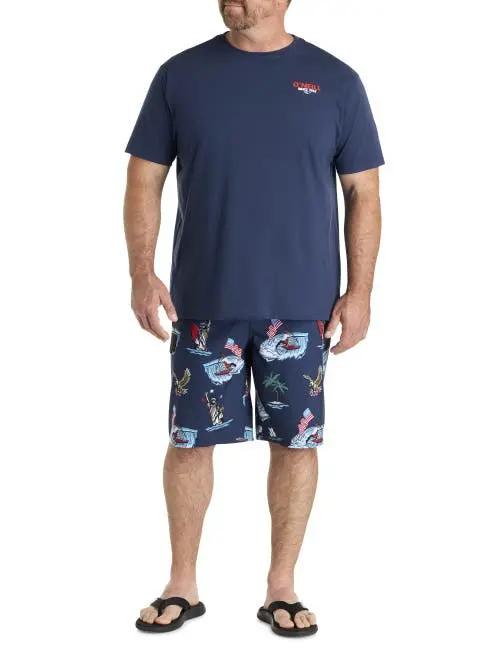 O'Neill Big & Tall Lennox Usa Swim Trunks