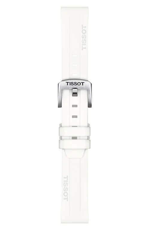 TISSOT Seastar 1000 Chronograph Silicone Strap Watch - Grey Gradient