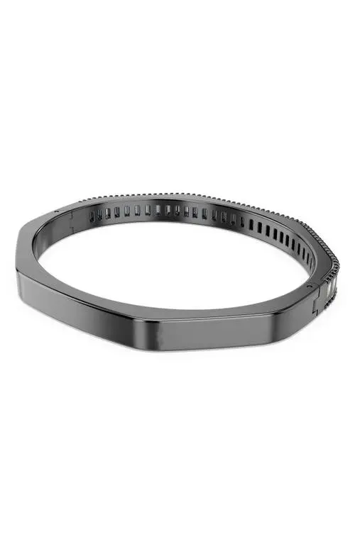SWAROVSKI Matrix Crystal Bangle - Grey