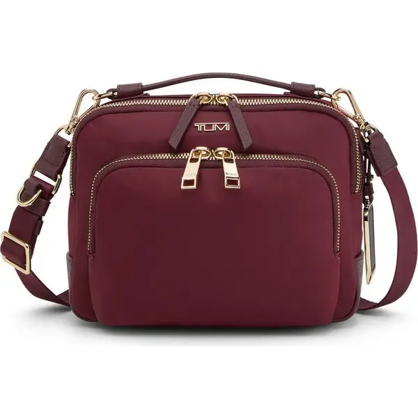 Tumi Voyageur Teghan Crossbody Bag - Wine
