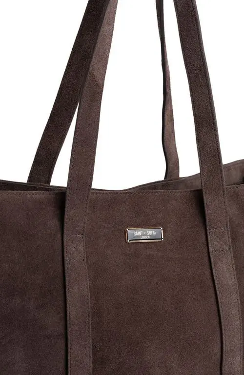 SAINT + SOFIA Kara Shopper Bag - Brown
