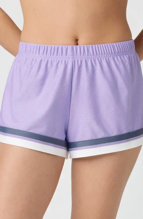 FLORENCE BY MILLS Mesh Boxer Shorts - Millie Lavender