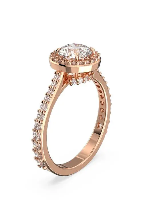 SWAROVSKI Una Ring - White/rose Gold