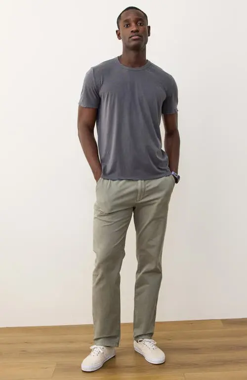 Marine Layer Signature Crewneck T-shirt - Asphalt